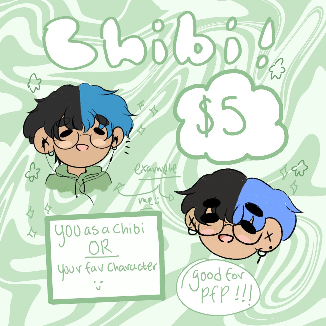 Digital Commissions - Etsy