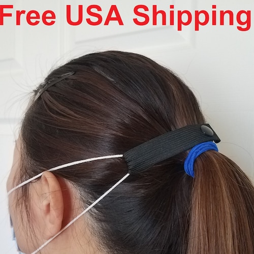 The Most Comfortable elastic Mask Strap Ear Saver Ear | Etsy