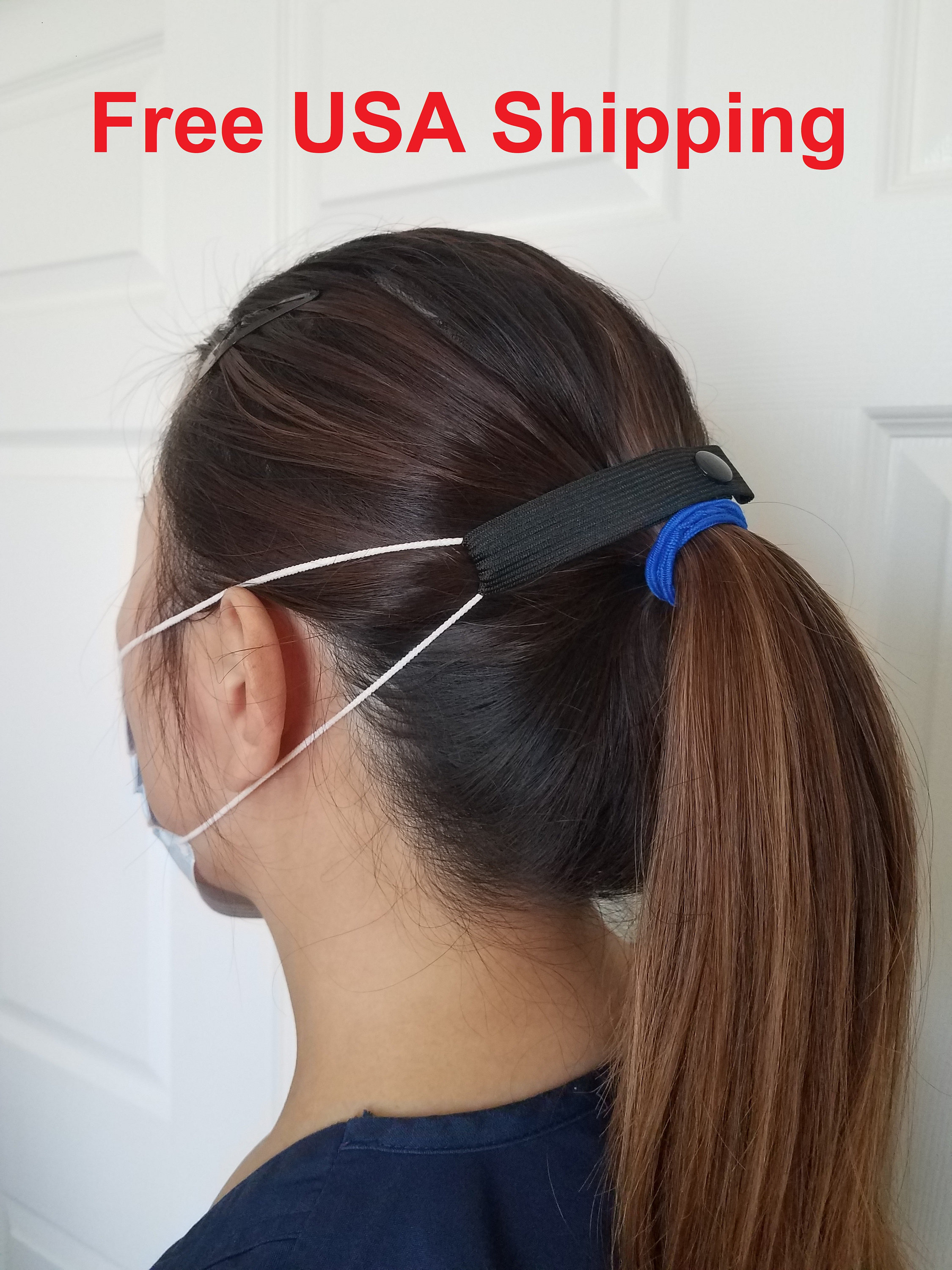 The Most Comfortable "elastic Mask Strap, Ear Saver, Ear Extender ...