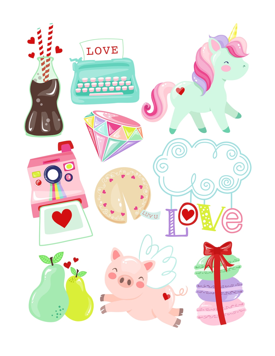 Sweet Treat Icon Pack #2 - Etsy