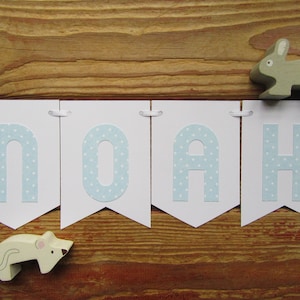 Personalised Banner. Spotty Bunting, Personalised Bunting, Happy ...