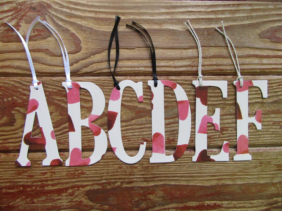 Letter Gift Tags. Valentines Gift, Emma Bridgewater Inspired Gift Tags ...