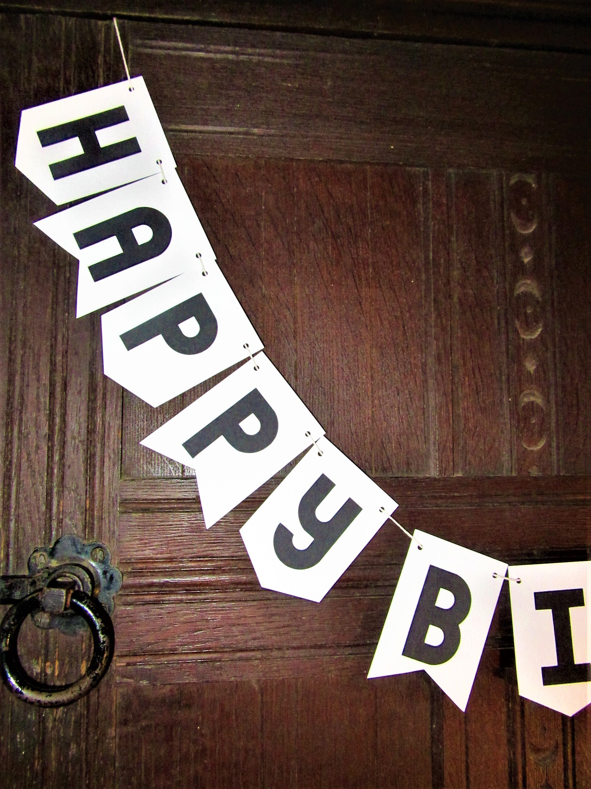 Personalised Happy Birthday Banner Birthday Banner Bright & | Etsy UK