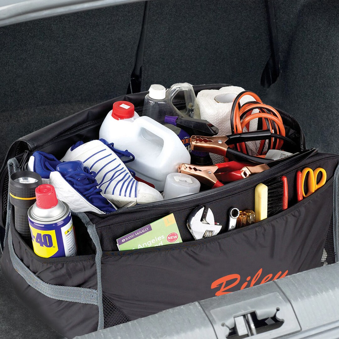 Personalized Heat Transfer Embroidery Portable Car Trunk Folding Trunk ...