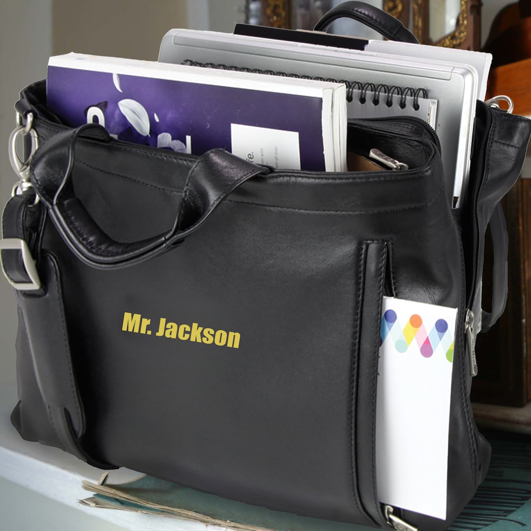 Elegant Executive Deboss Heat Transfer Personalized Name Luxury Style ...