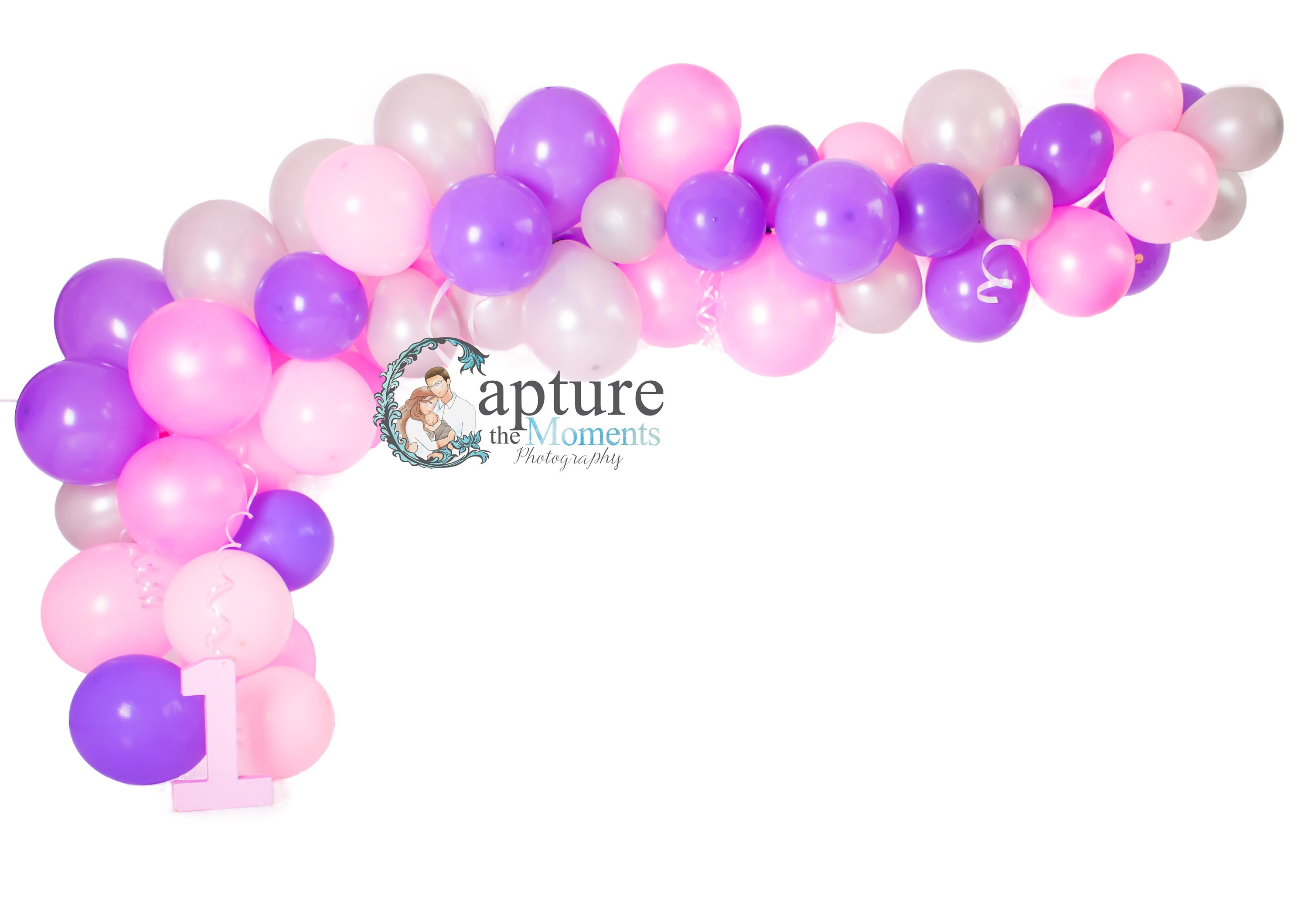 Balloon Photo Overlay/ Backdrop, Digital Overlays, Birthday Overlays ...