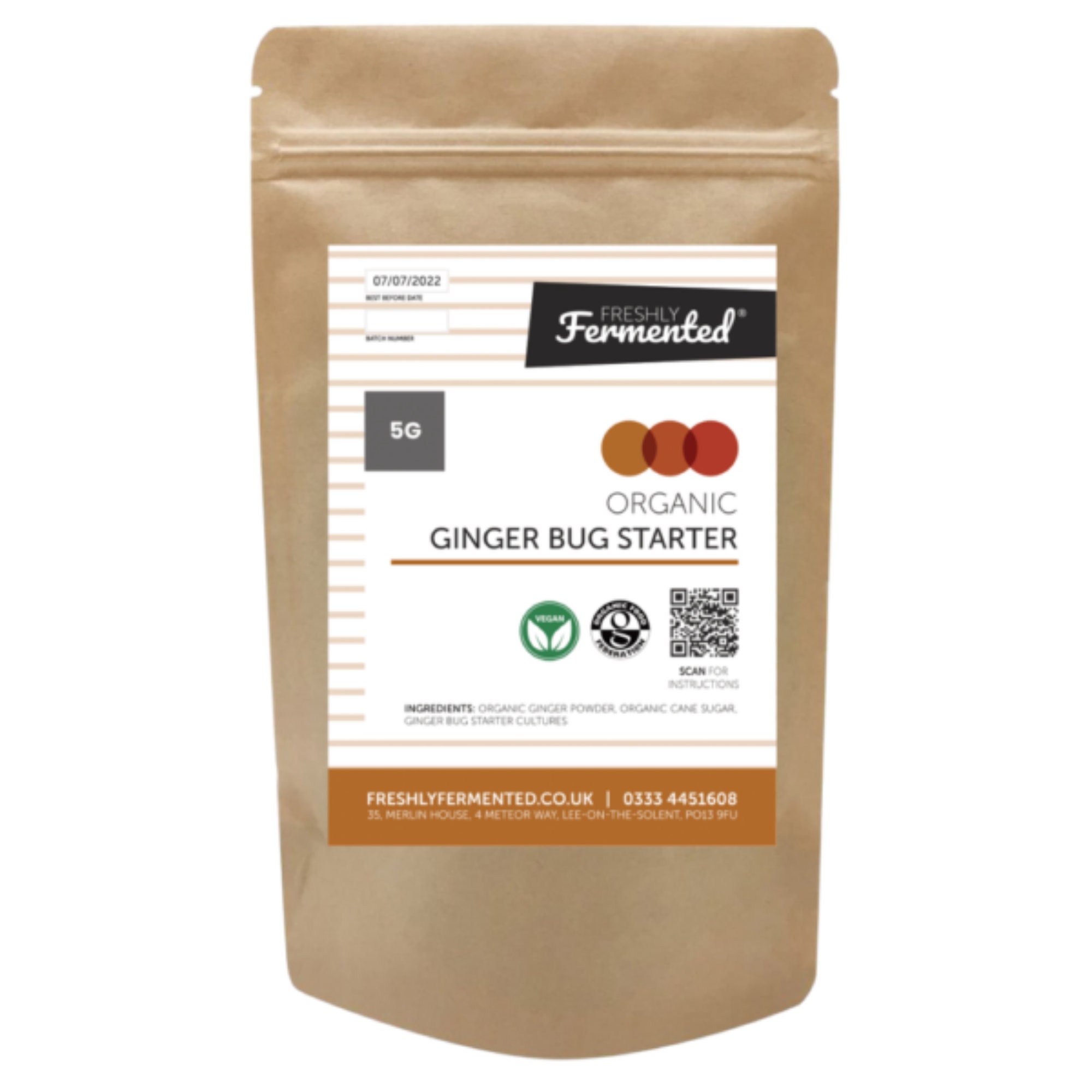 Organic Certified Ginger Beer Bug - Etsy UK