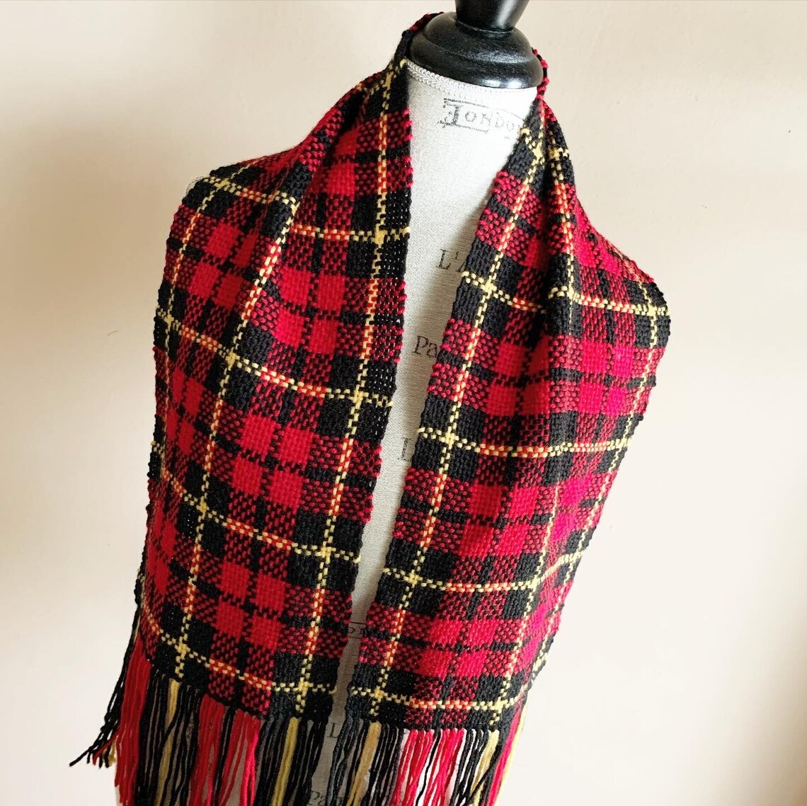 Handwoven Wallace Clan Family Scottish Tartan Plaid Scarf - Etsy