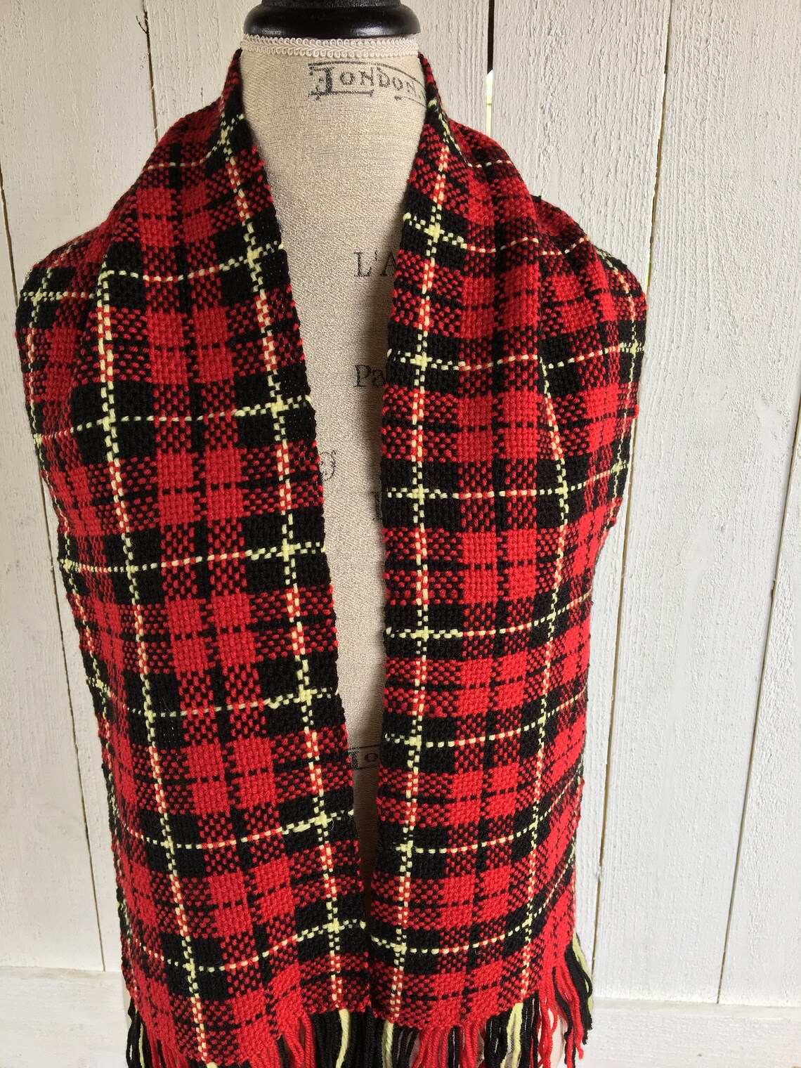 Handwoven Wallace Clan Family Scottish Tartan Plaid Scarf | Etsy