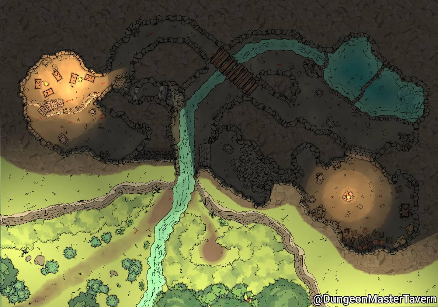 Lost Mine of Phandelver Chapter One + Chapter Two Maps - Etsy