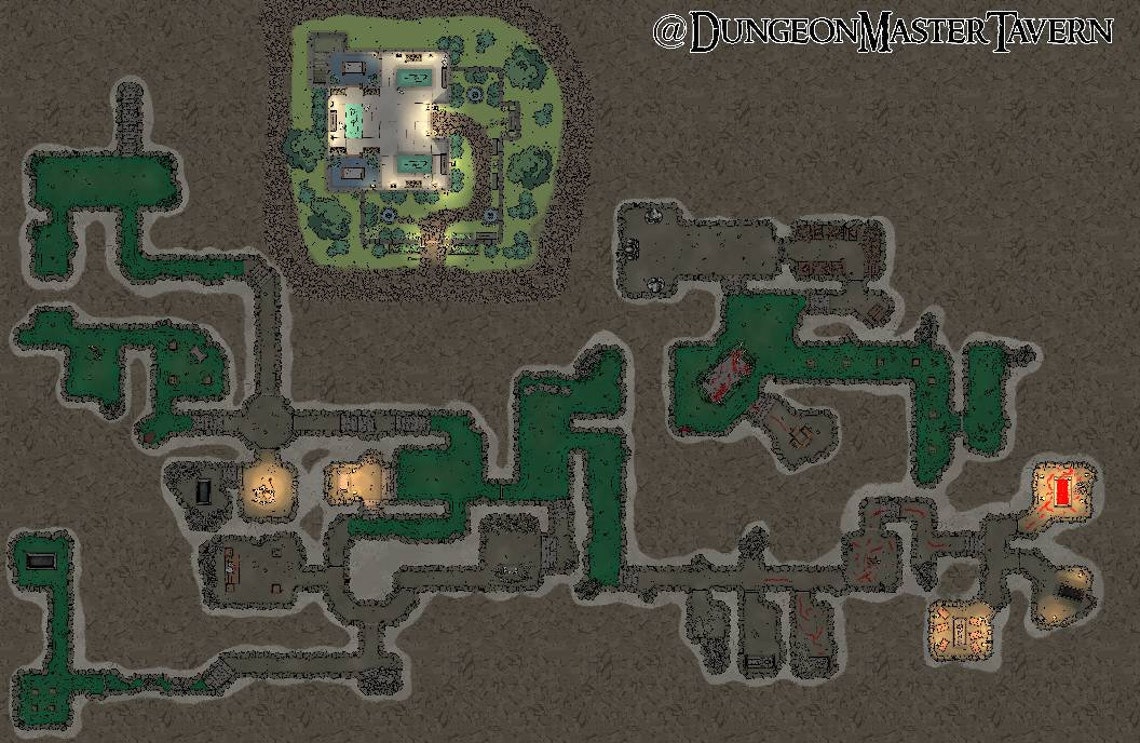 Descent Into Avernus Chapter One Maps - Etsy Australia