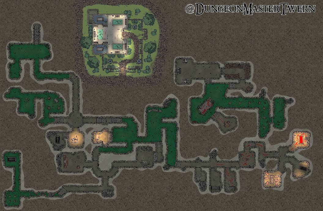 Descent Into Avernus Chapter One Maps - Etsy