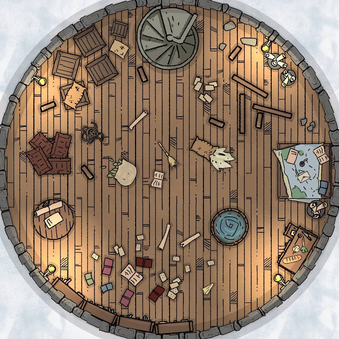 Descent Into Avernus Chapter One Maps - Etsy