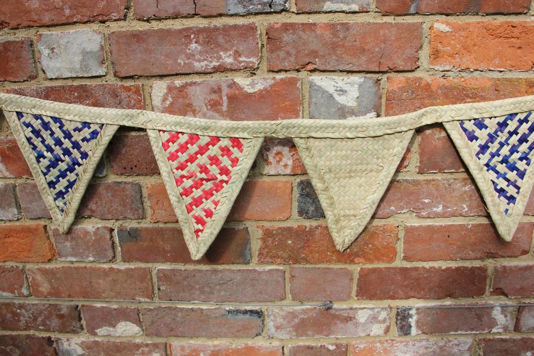 Bollo hecho a mano, blanco y azul, colores alternos, biodegradable ...