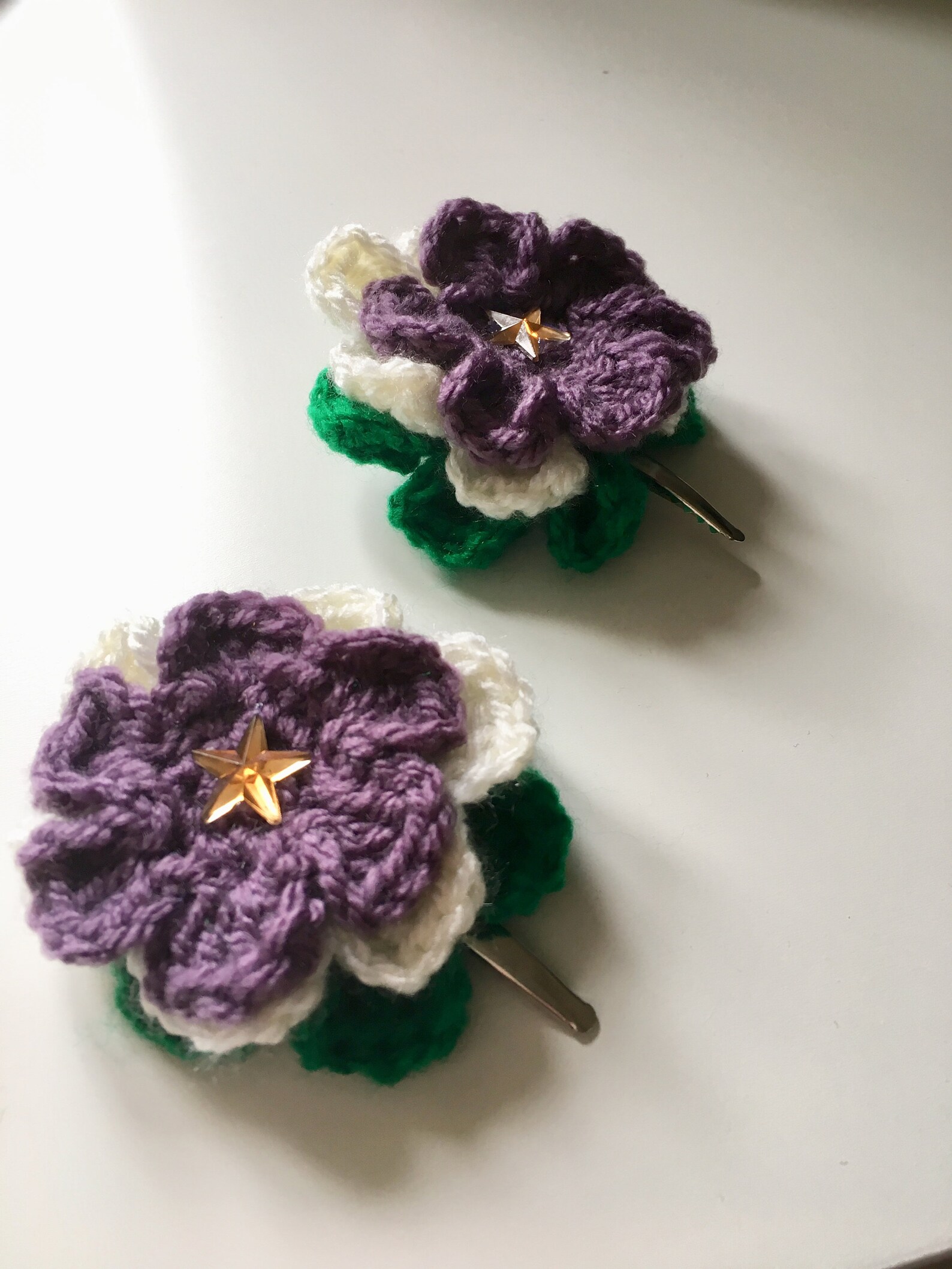 Suffrage / Suffragette Votes for Women Colours Flower Hair | Etsy