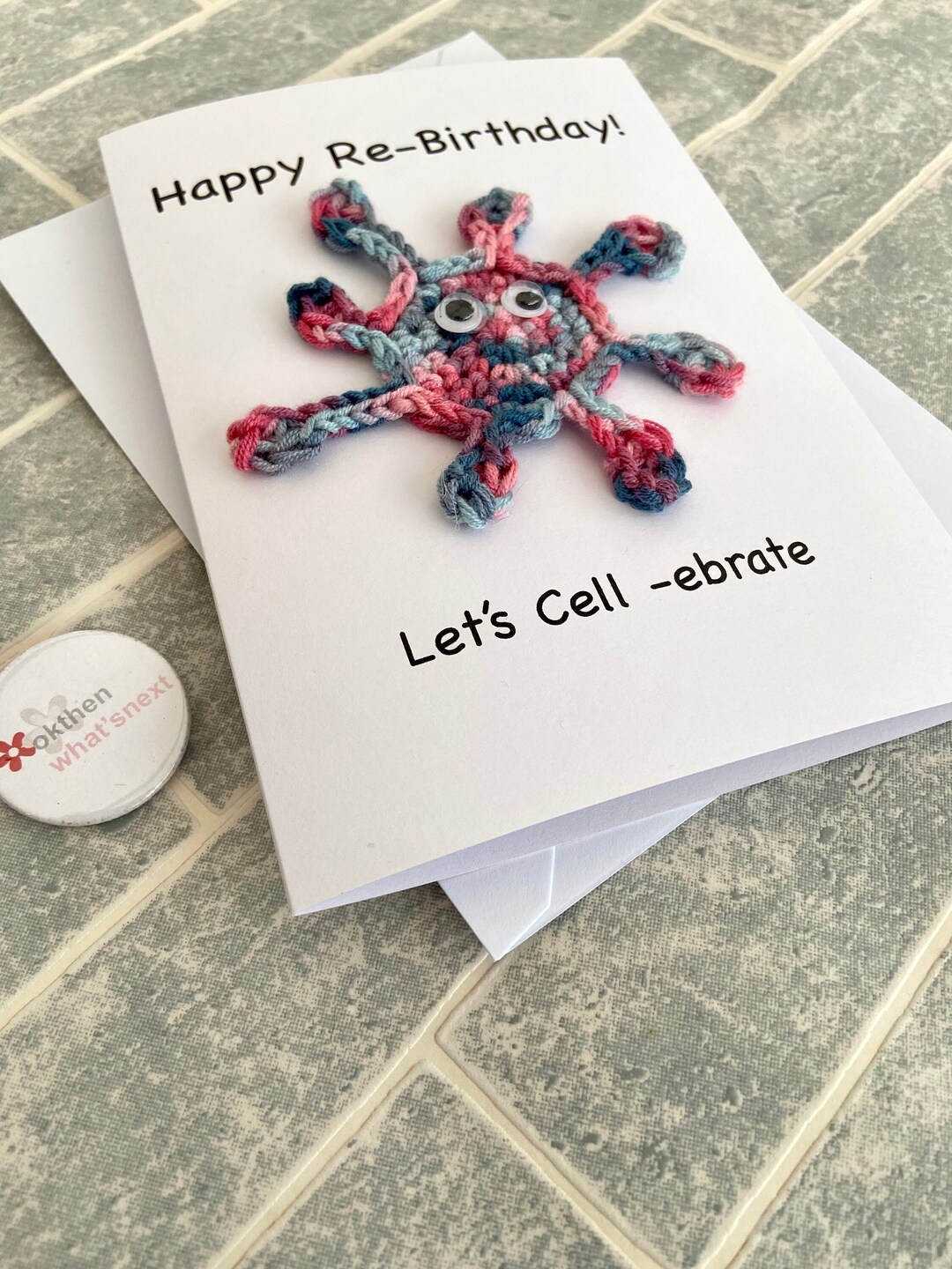 Re-birthday Let’s Cell-ebrate Re Birthday Card for Transplant & Cell ...