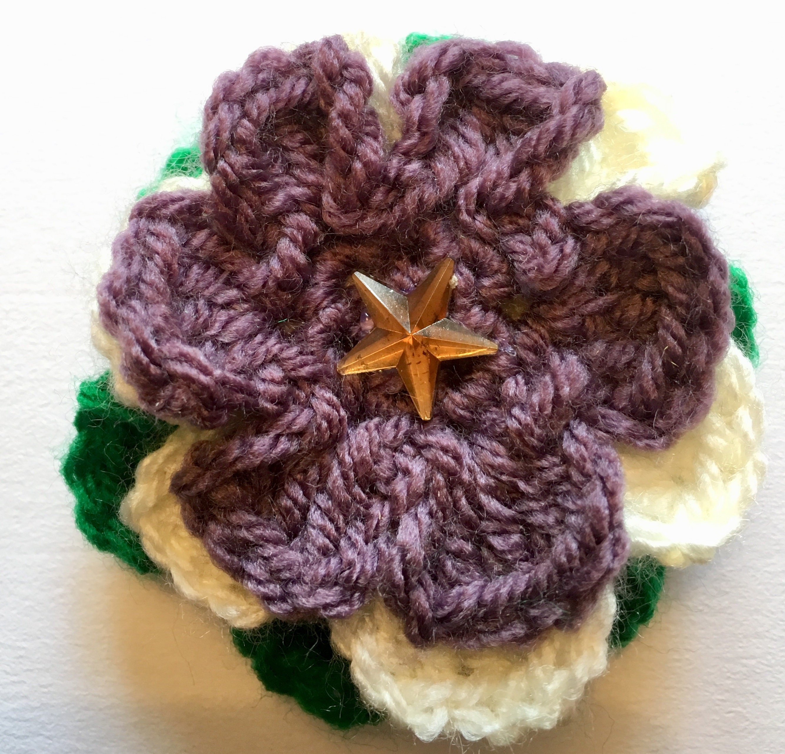 Suffrage /Suffragette Votes for Women Colours Flower Badge / | Etsy