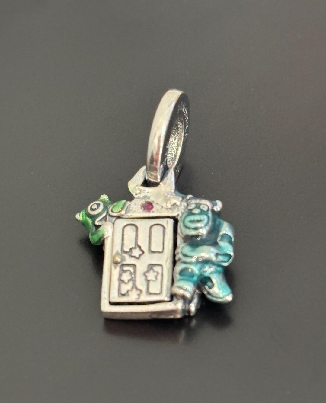 Genuine PANDORA Disney Pixar Monsters Inc Door Dangle Charm 792758C01 ...
