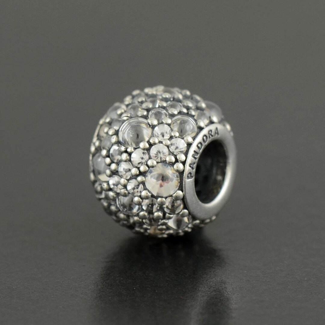 Genuine PANDORA Shimmering Droplets Charm 791755CZ Sterling Silver ...