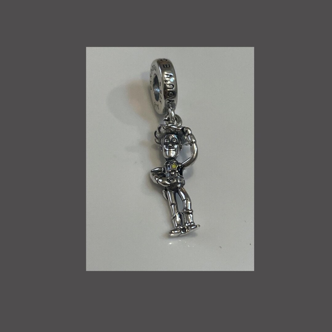 Genuine PANDORA Disney Pixar Woody Dangle Toy Story Charm 798041ENMX ...