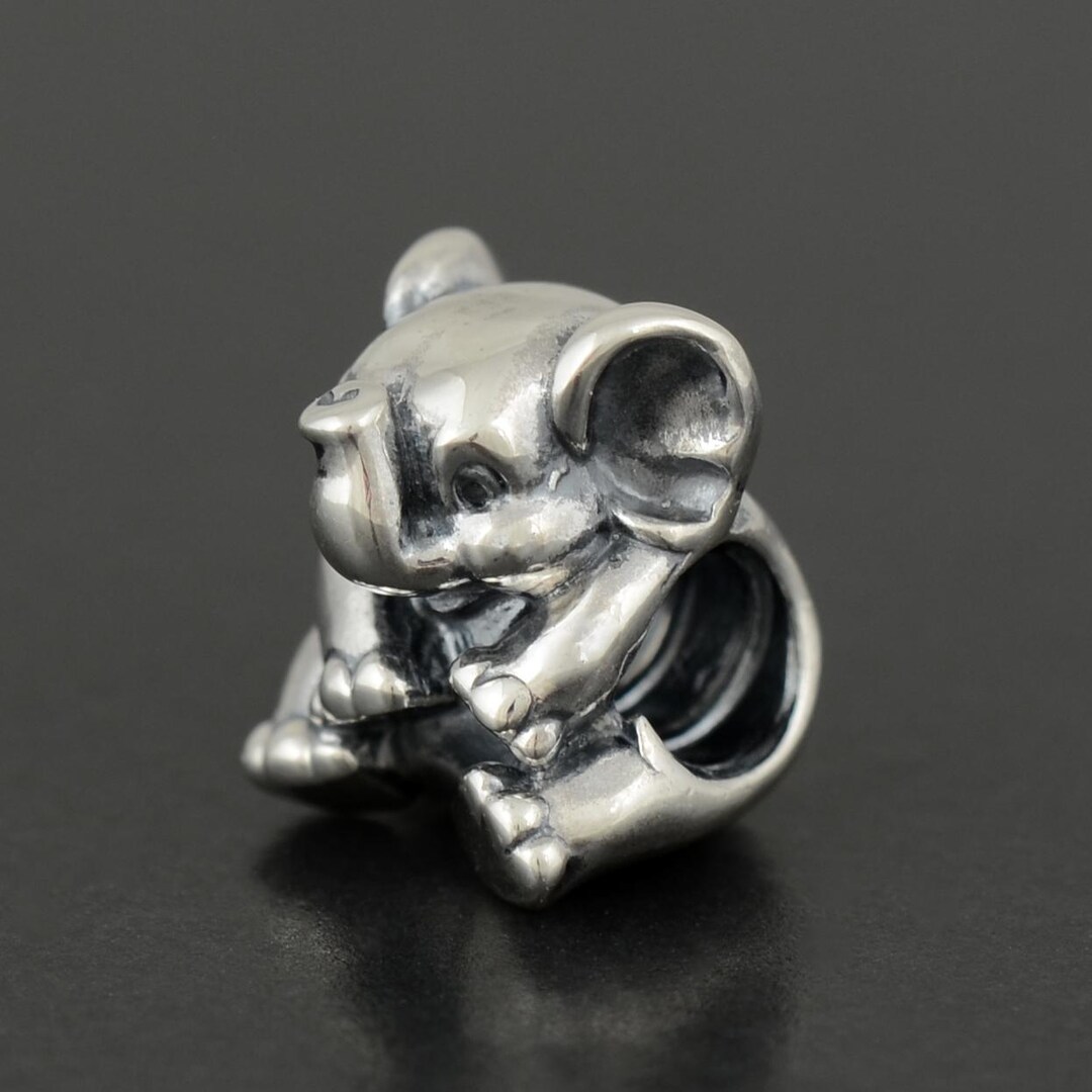 Genuine PANDORA Lucky Elephant Charm 791902 Sterling Silver Brand New ...
