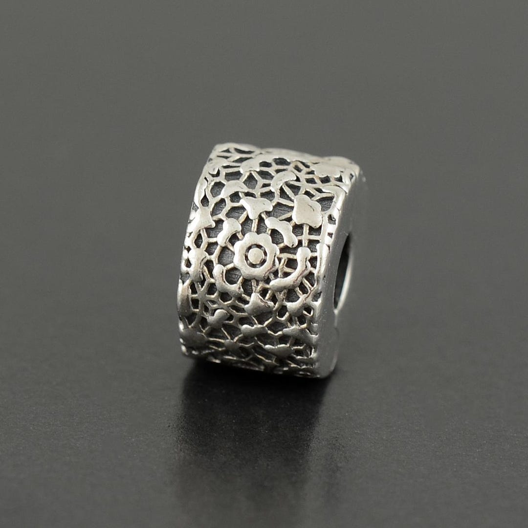Genuine PANDORA Layers of Lace Clip 791758 Sterling Silver Brand New ...