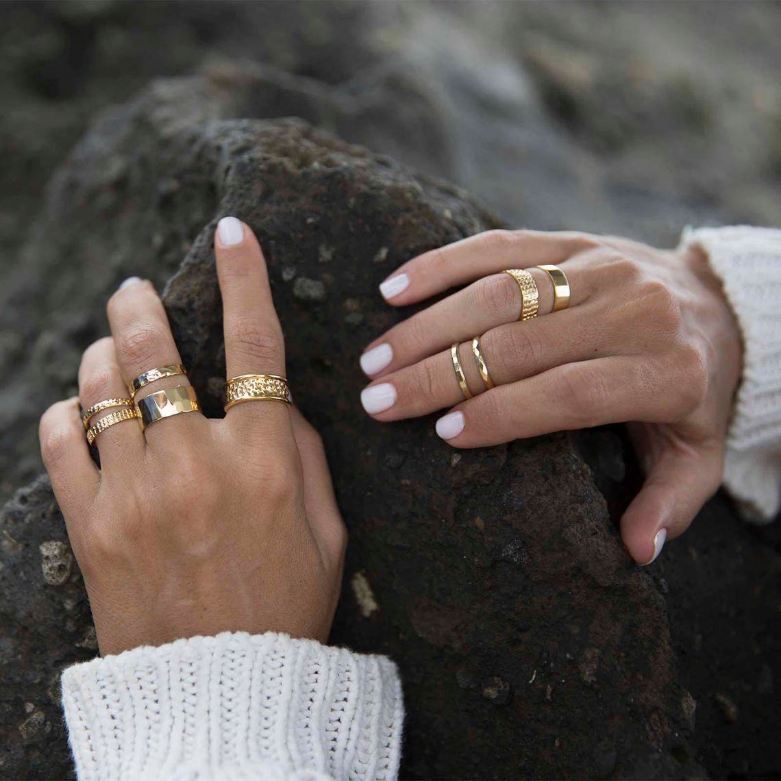 Stacking Sterling Silver Ring, Handmade, Stacking Ring, Choice of ...