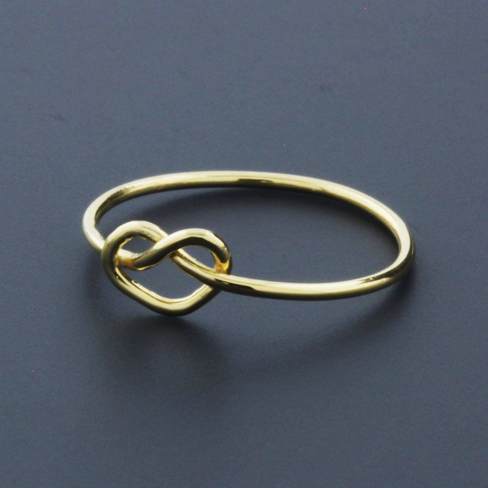 Stacking Round Shape Sterling Silver Ring Handmade Stacking - Etsy