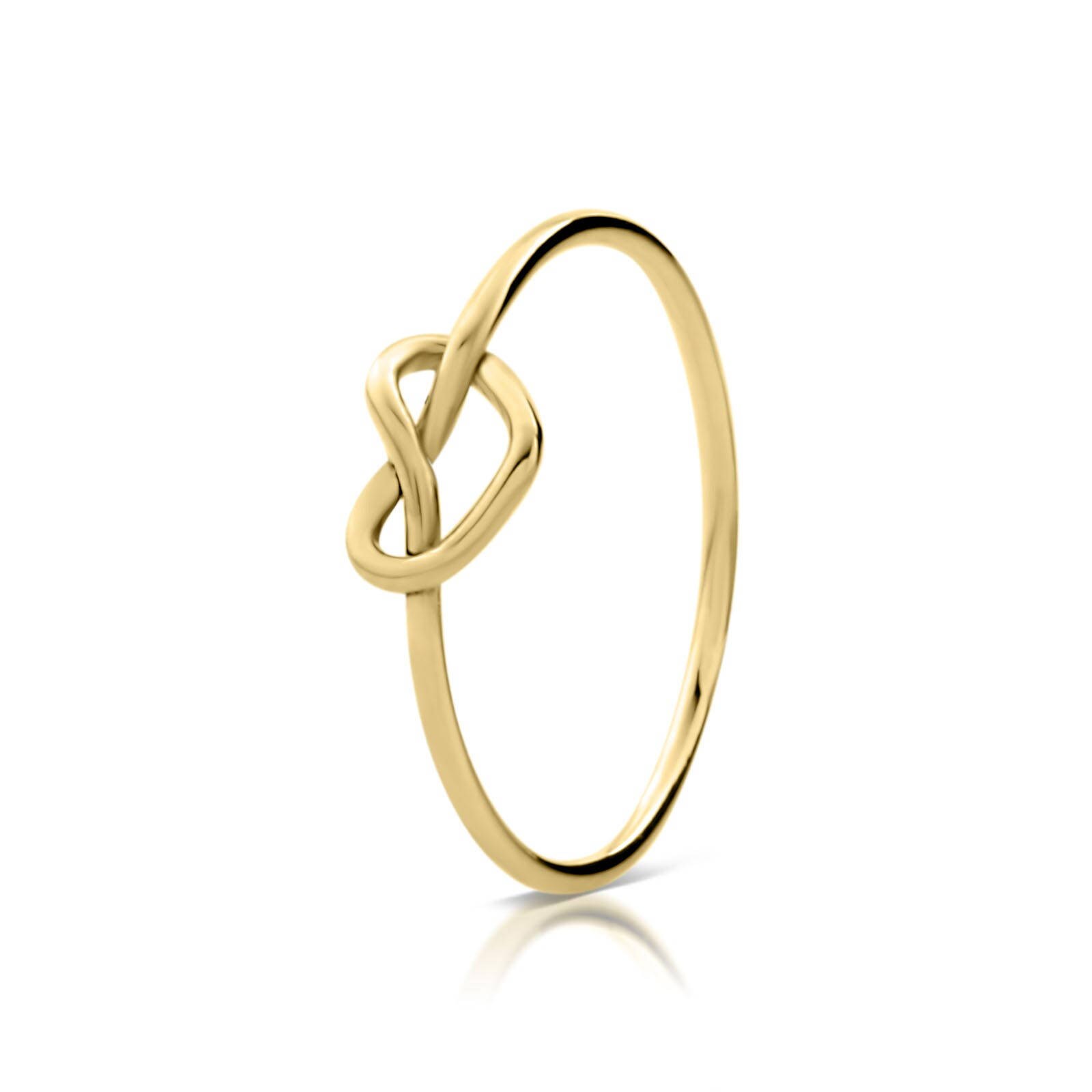 Stacking Round Shape Sterling Silver Ring Handmade Stacking - Etsy