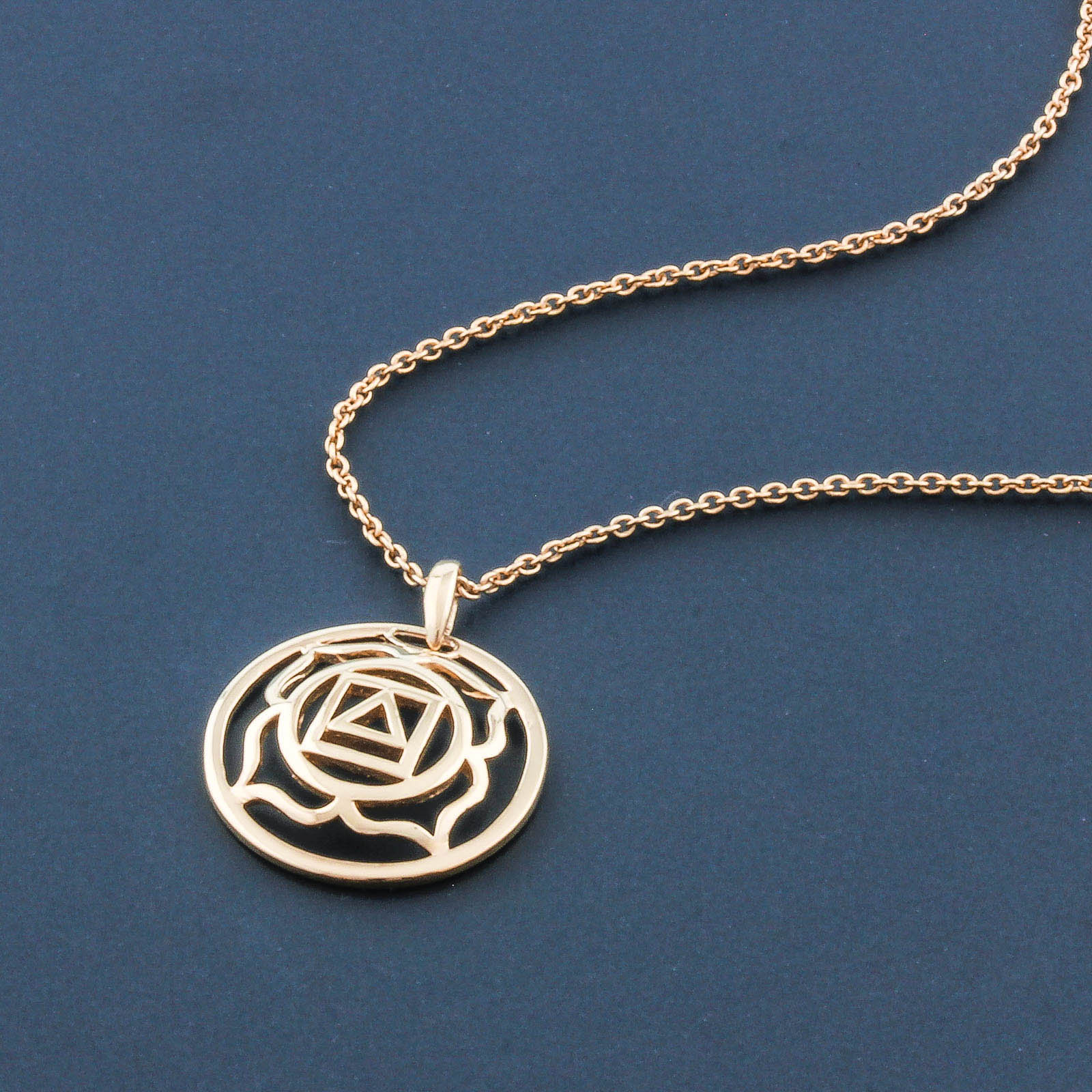 Root Symbol Chakra Pendant Chakra Collection / Sterling Silver, Light ...