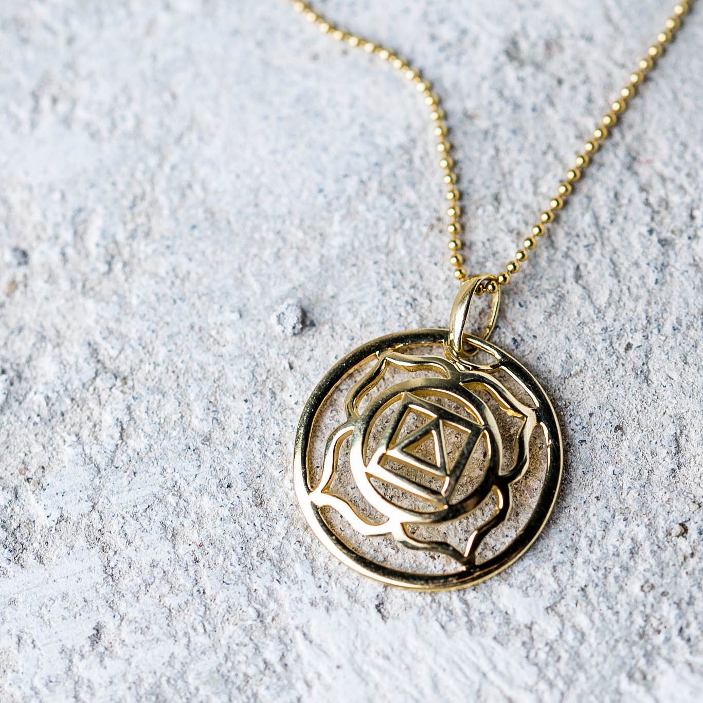 Root Symbol Chakra Pendant - Chakra Collection / Sterling Silver, Light ...