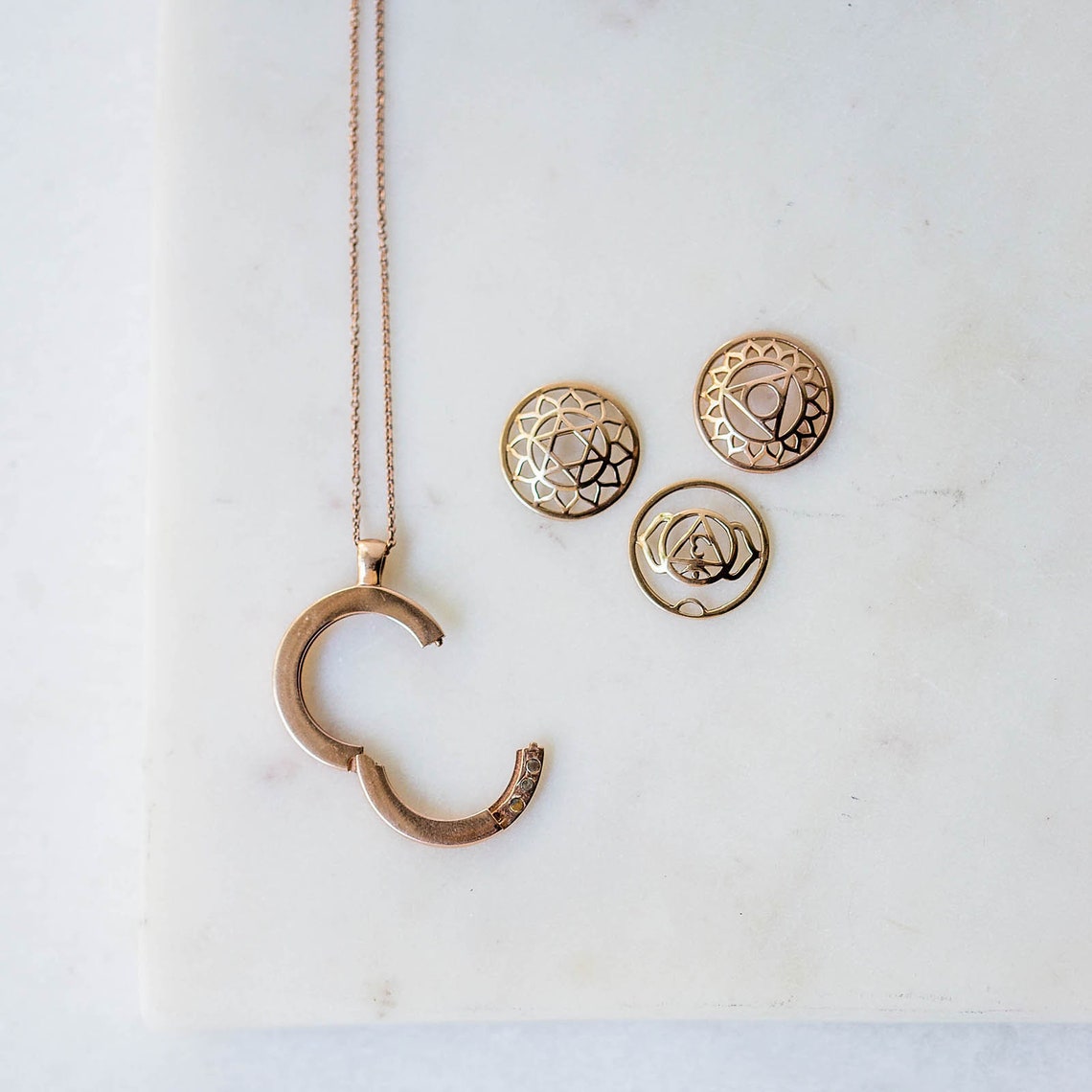 Chakra Collection Root Locket Insert Chakra COIN / Sterling | Etsy