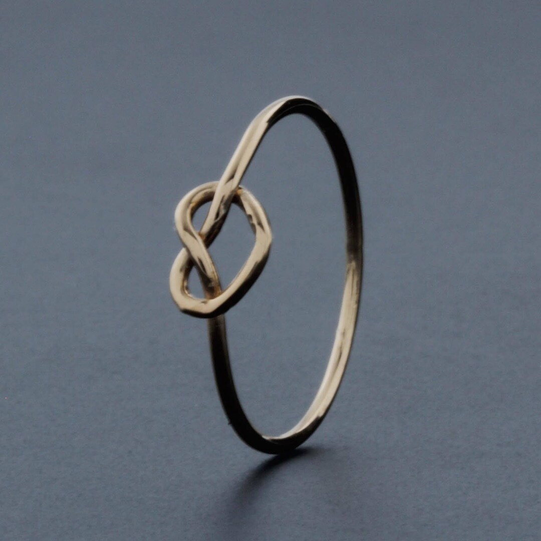 Stacking Round Shape Sterling Silver Ring, Handmade, Stacking Ring ...
