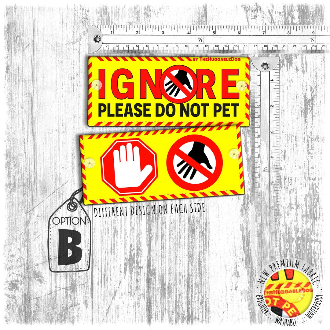 IGNORE, Please Do Not Pet. Sleeves for Dogs Leashes. - Etsy