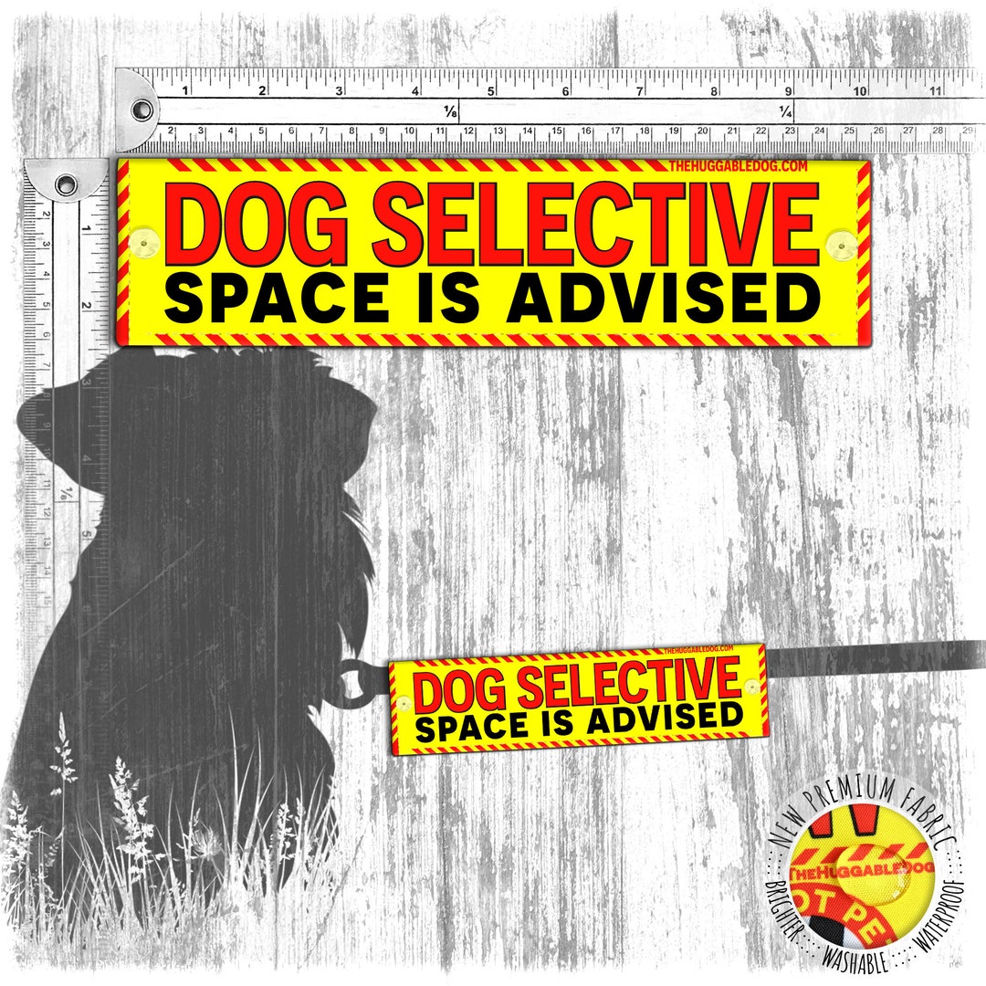 DOG SELECTIVE, Space is Advised. Leash Sleeves for Dogs. - Etsy