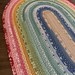 Handmade Rectangle Jelly Roll Rug 24 1/4 X 42free SHIPPING Wanderlust ...