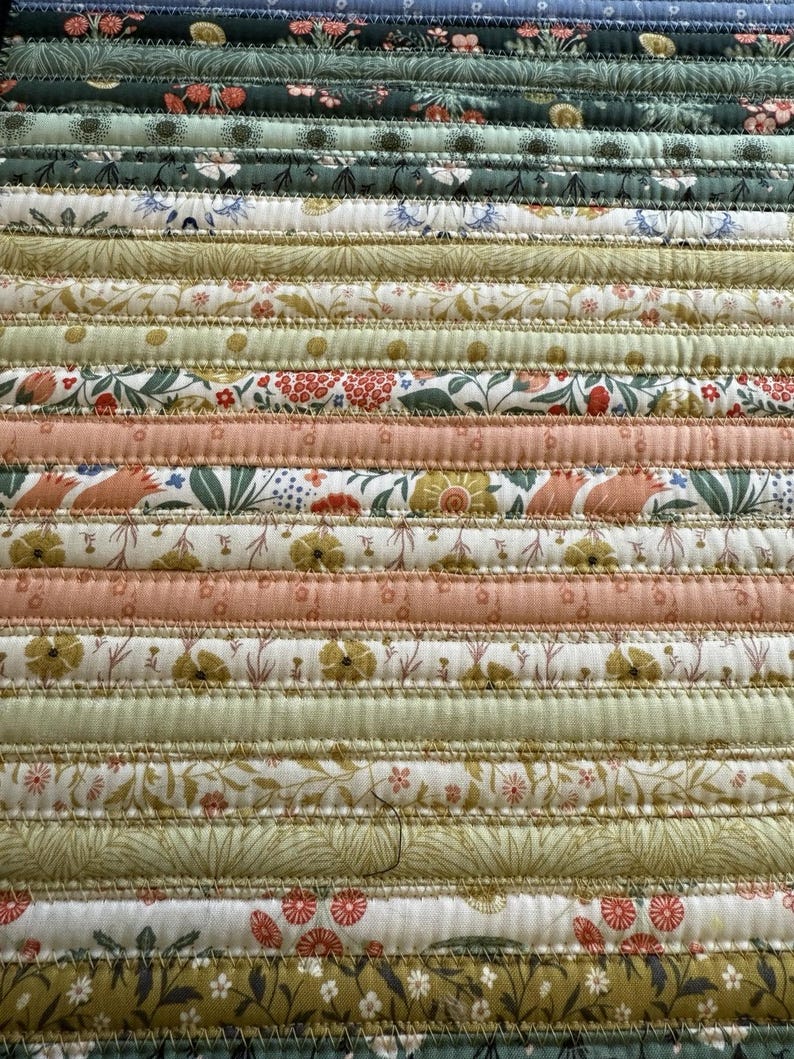 Handmade Rectangle Jelly Roll Rug 24 1/4 X 42free SHIPPING Wanderlust ...