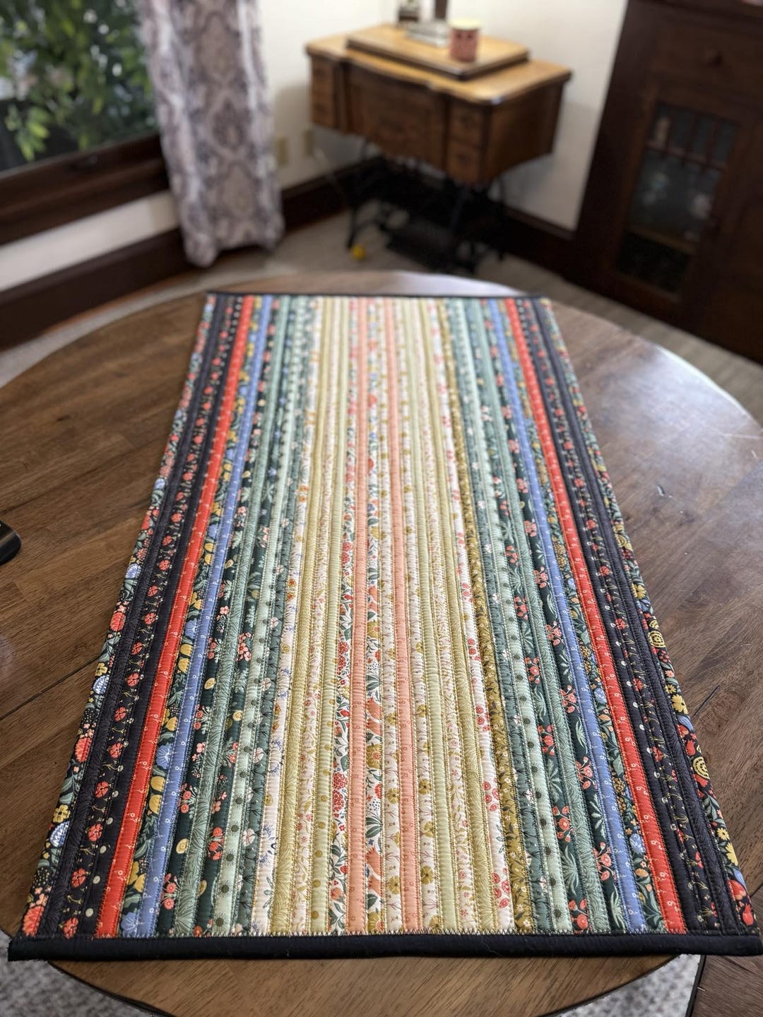 Handmade Rectangle Jelly Roll Rug 24 1/4 X 42free SHIPPING Wanderlust ...