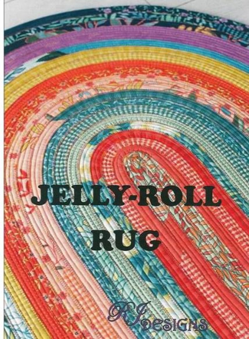 Jelly Roll Rug the Original Pattern RJ Designs - Etsy