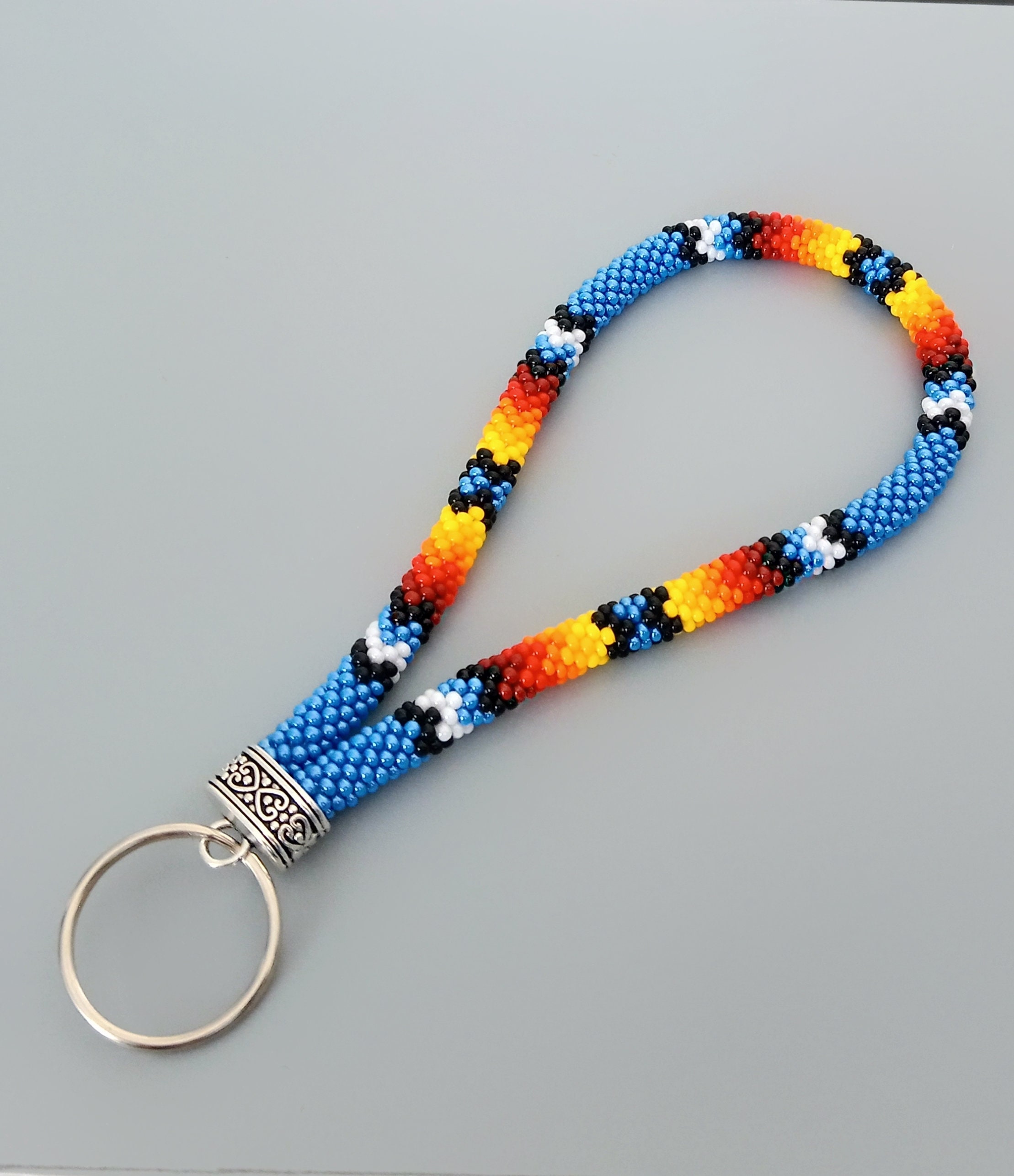 Native American Style Wristlet Keychain Gifts for Her Gifts - Etsy