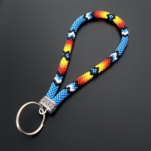 Native American Style Wristlet Keychain, Gifts for Her, Gifts for ...