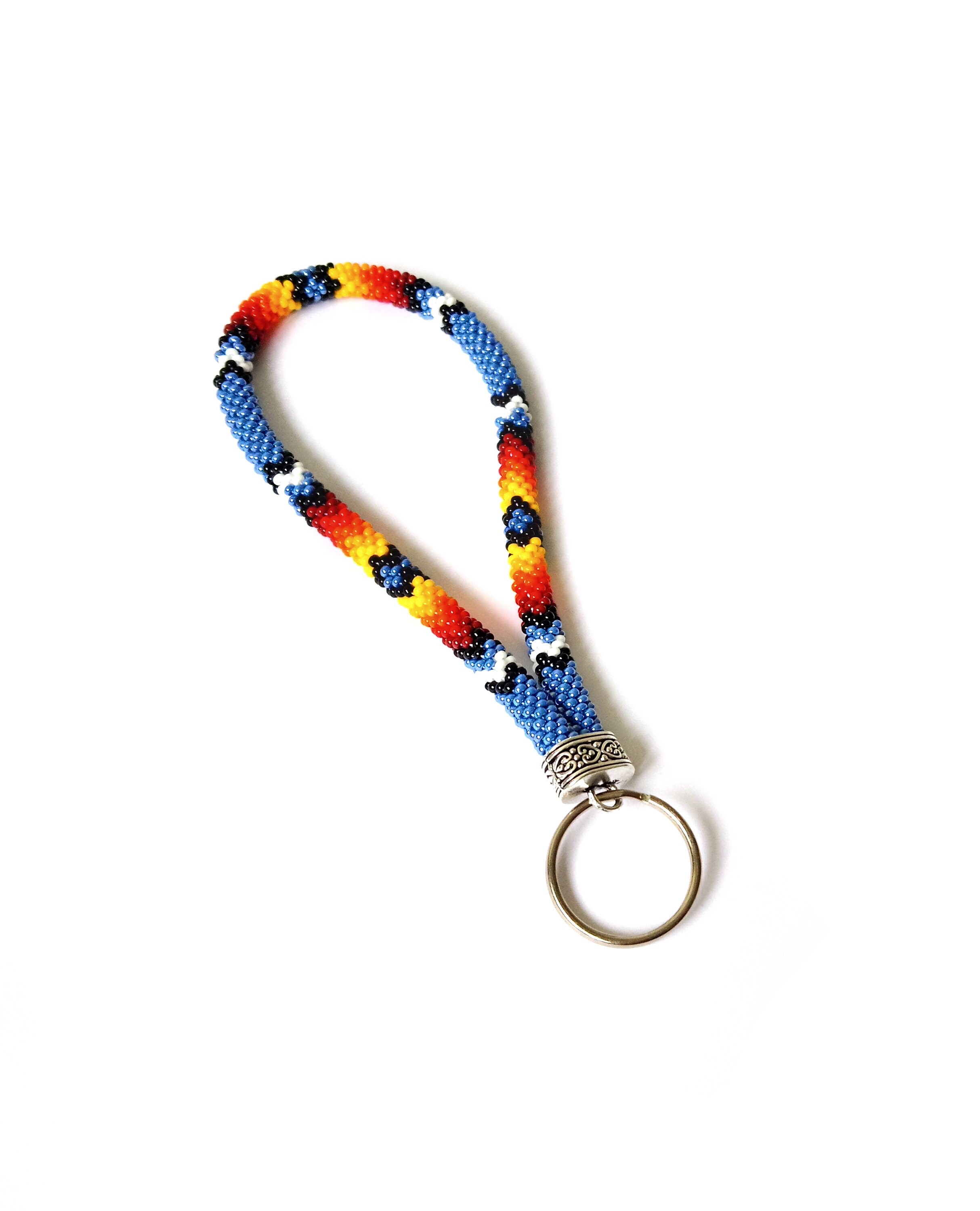 Native American Style Wristlet Keychain Gifts for Her Gifts - Etsy