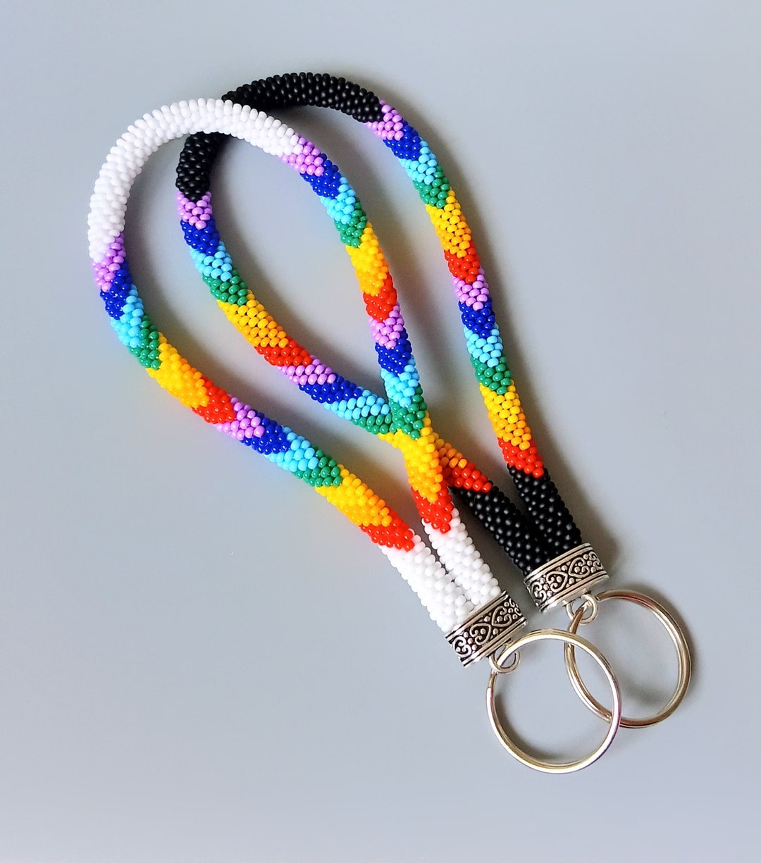 Pride Rainbow Wristlet Keychain, LGBT Rainbow Unisex Gay Pride, Lesbian ...