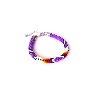 PURPLE Native American Indian Inspired Bracelet, Birthday Gifts for Her ...