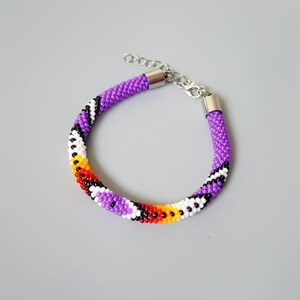 PURPLE Native American Indian Inspired Bracelet, Birthday Gifts for Her ...