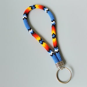 Native American Style Wristlet Keychain, Gifts for Her, Gifts for ...