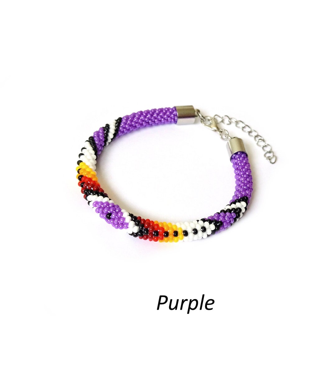 PURPLE Native American Indian Inspired Bracelet, Birthday Gifts for Her ...