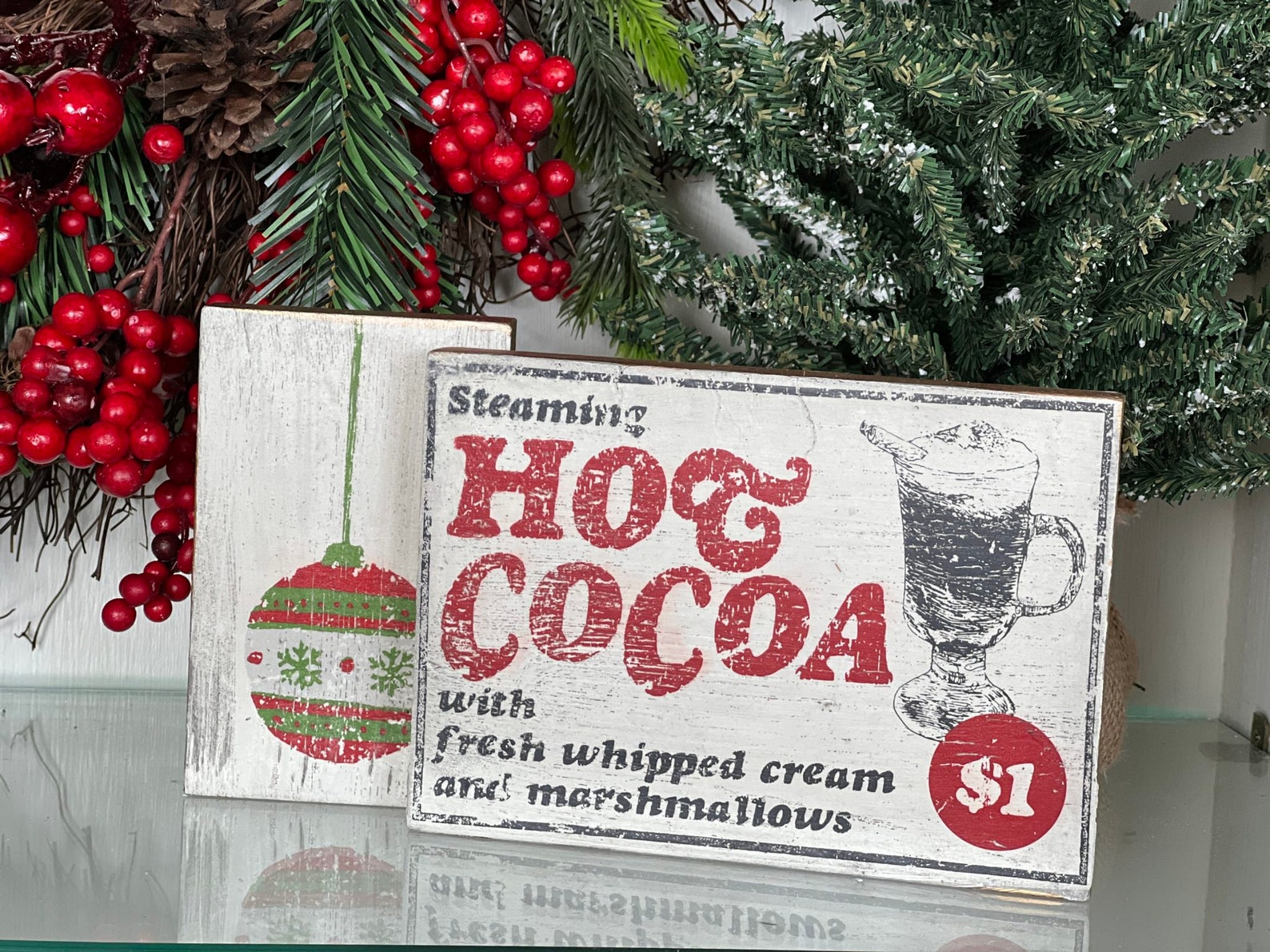 IOD Noel Holiday Paint Inlay Sheet Paint Transfers for - Etsy