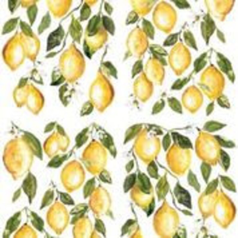 IOD Lemon Drops Rub on Transfer Sheet Transfers for Crafts - Etsy