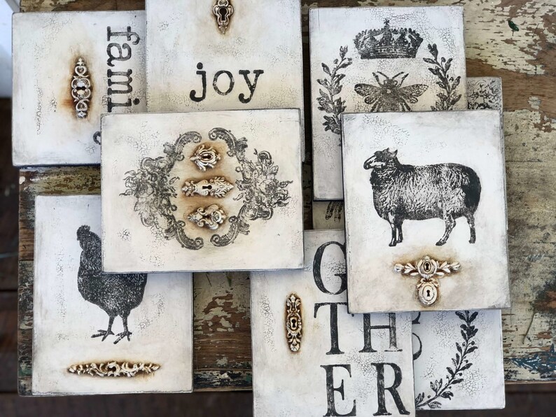 IOD Farm Animals Decor Stamp Stamp for Crafts Craft Supply - Etsy